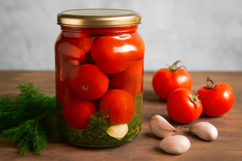 Paprastai marinuoti pomidorai: traškūs ir kvapnūs - Kompiuteriukai.lt